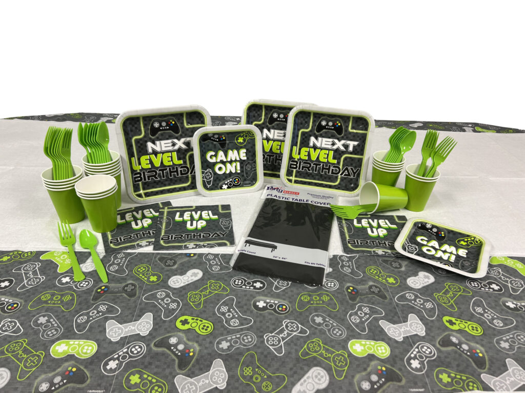 Level Up Party Kit for 8 or 16 Guests - Party Direct
