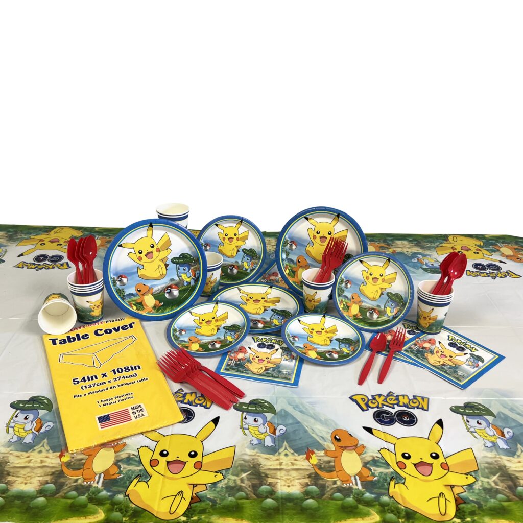 Pokémon Party Supplies - Tableware & Décor | Party Direct