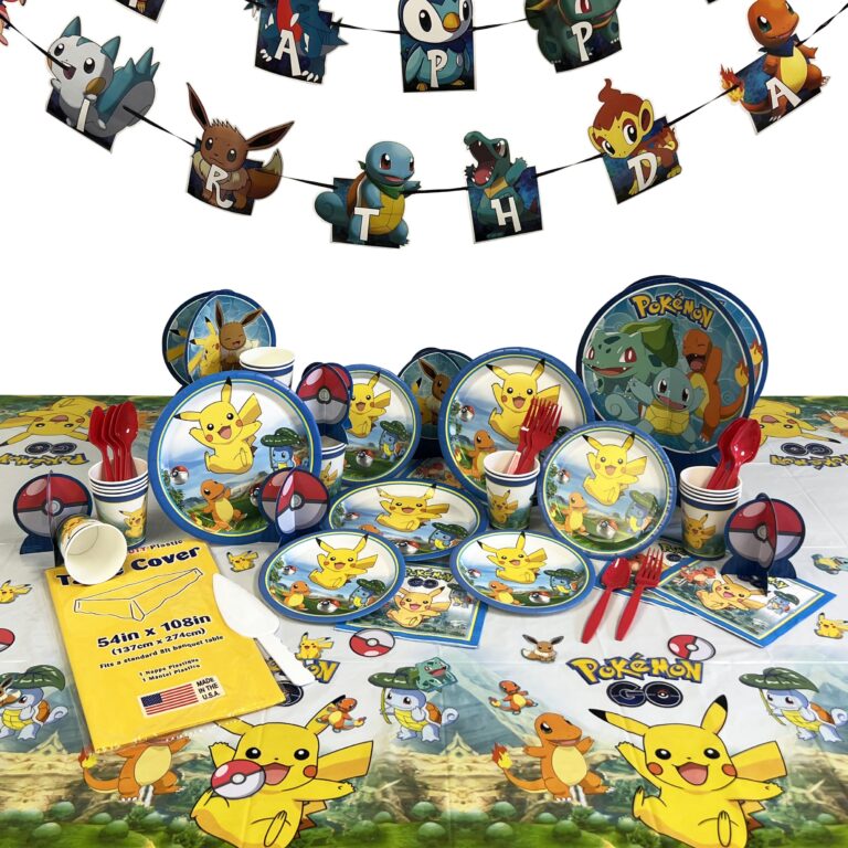 Pokémon Party Supplies - Tableware & Décor | Party Direct