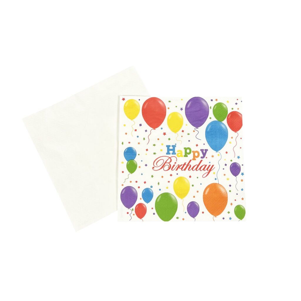 Birthday Balloon Jamboree Party Tableware Sets | Party Direct
