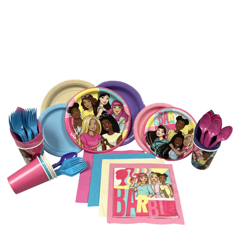 Barbie and Friends 9in Plate - 8 Plates or 96 Plates/Unit - Party Direct