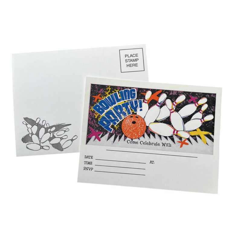 Cosmic Glow Bowling Party Tableware Kit | Party Direct