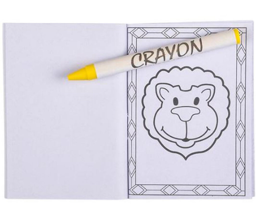 Zoo Animal Coloring Set with Crayons - 12 Sets/Bag - Party Direct