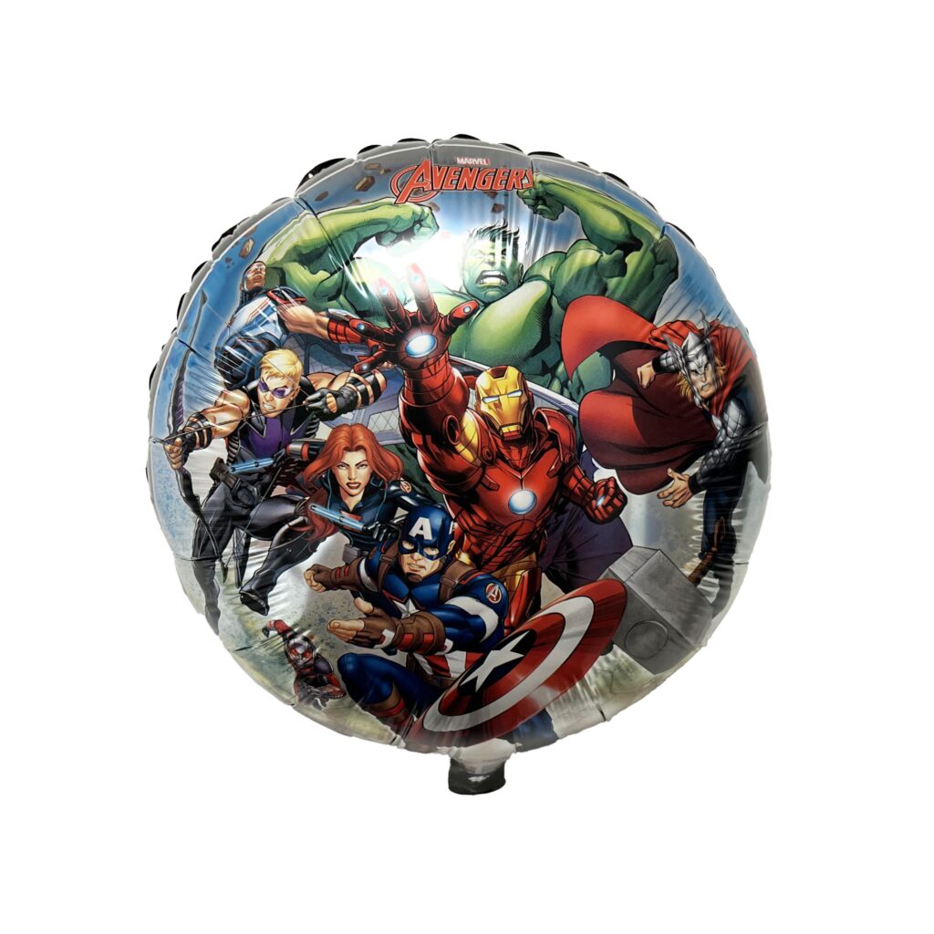 Marvel Avengers 18" Foil Mylar Balloon - 1 Balloon or 12 Balloons/Unit ...