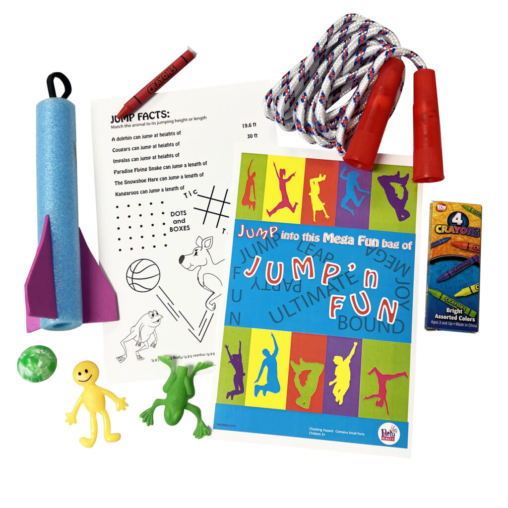 Jump N' Fun Mega Fun Bag - 50/Case - Party Direct