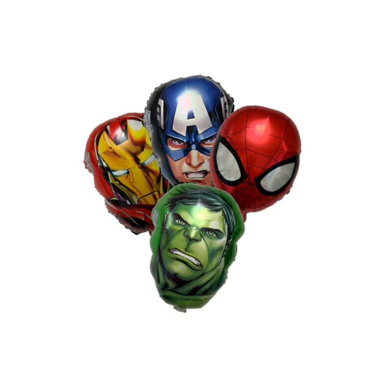 Marvel Avengers 18" Foil Mylar Balloon - 1 Balloon or 12 Balloons/Unit ...