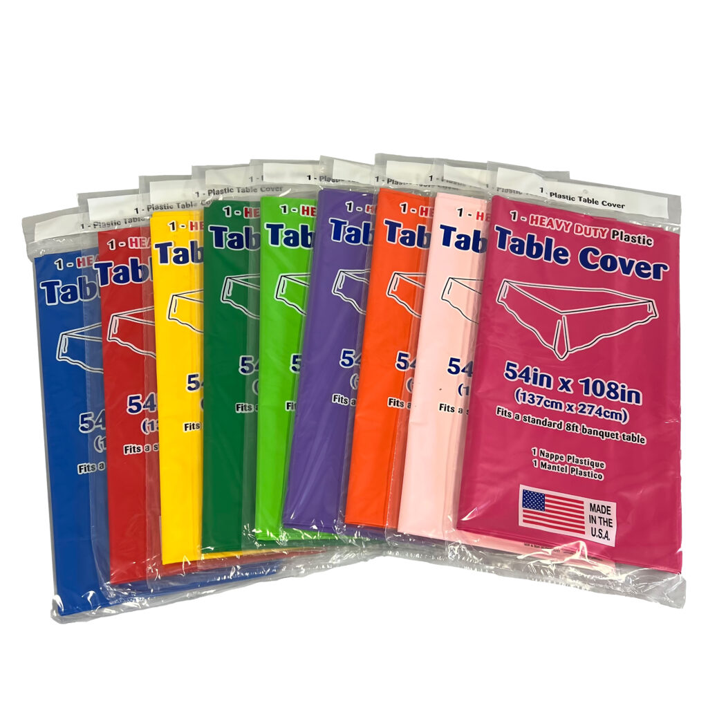 Pre-Cut Table Covers - 1 Pre-Cut - Party Direct