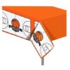 Basketball Party Plastic Table Cover - 1 Table Cover - Party Direct